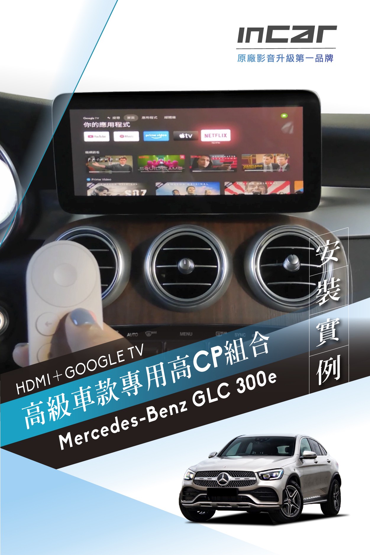 inCAR車用介面影音系統