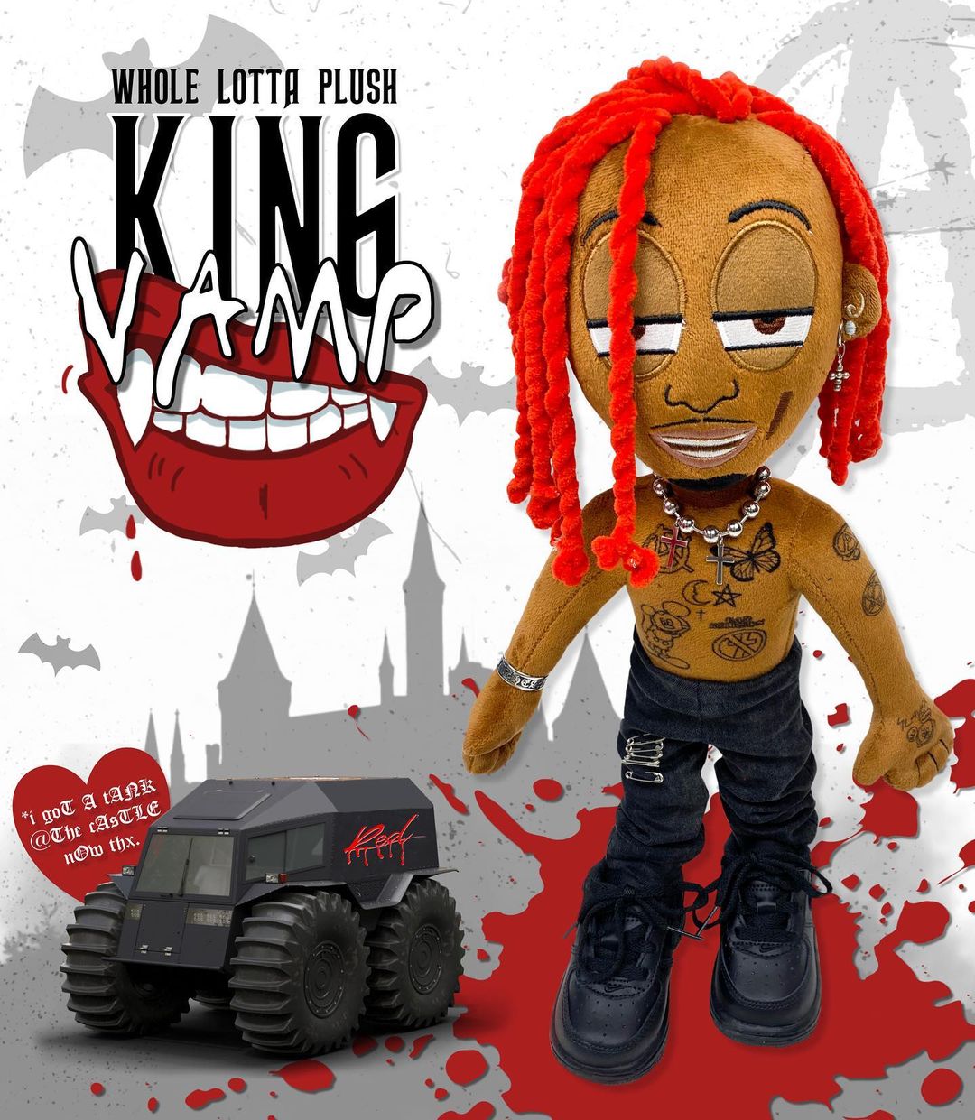 Customize Plushies With Playboi Carti